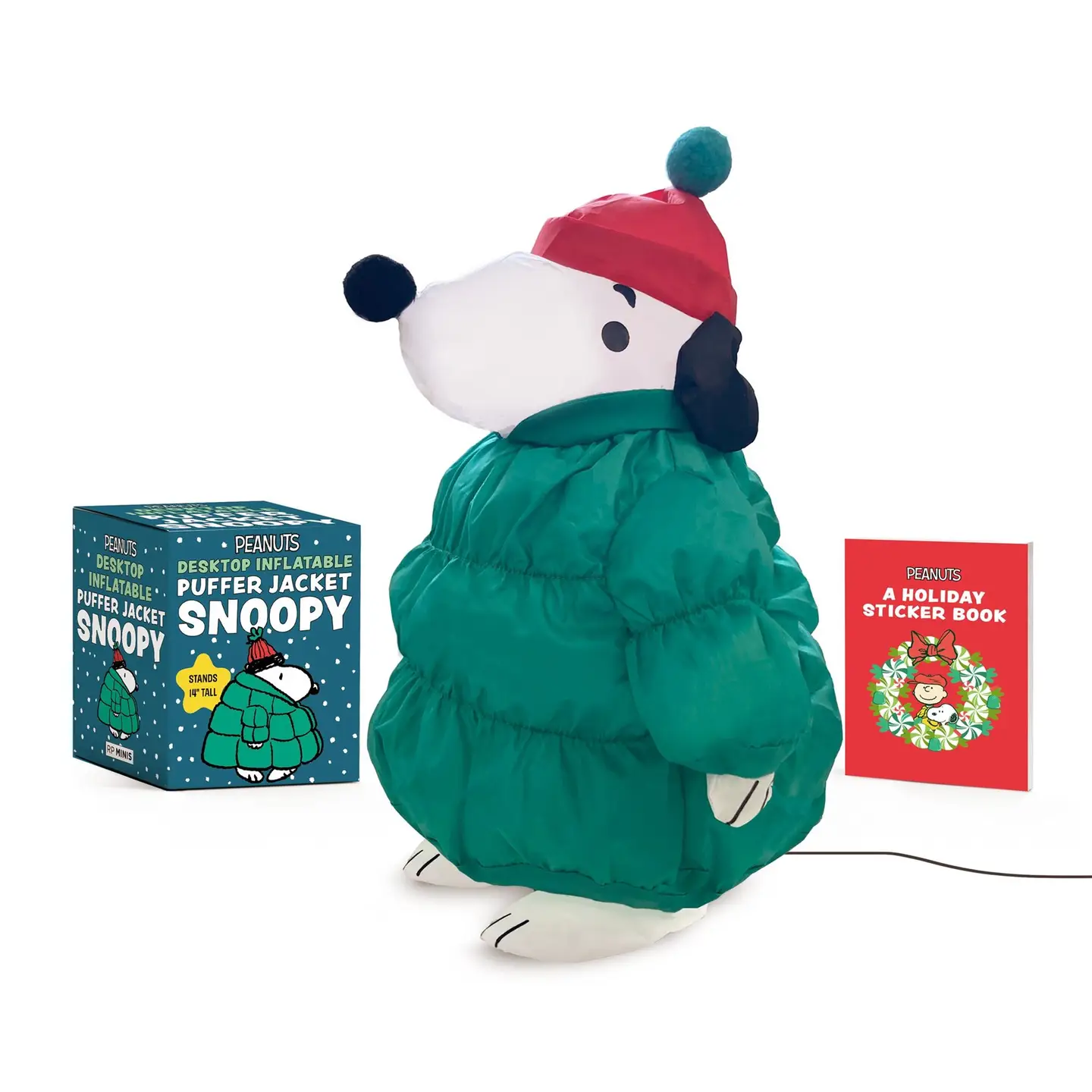 Peanuts: Desktop Inflatable Puffer – Weeds